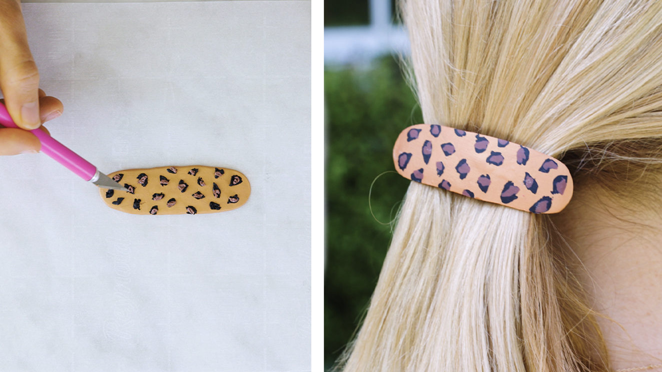 Adorable & Easy CLAY HAIR CLIPS!